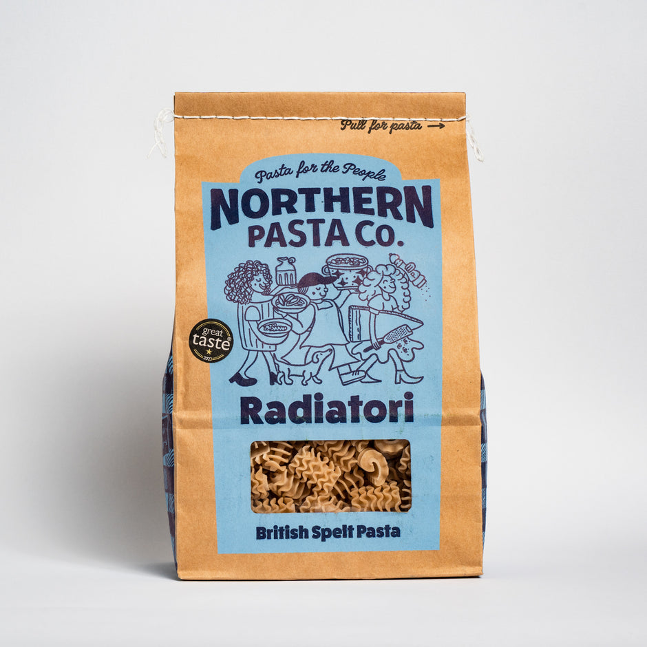 Sun Dried Tomato and Roasted Squash Radiatori – Northern Pasta Co.